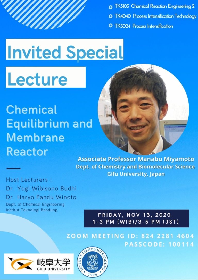 Special Guest Lecturers – Program Studi Teknik Kimia