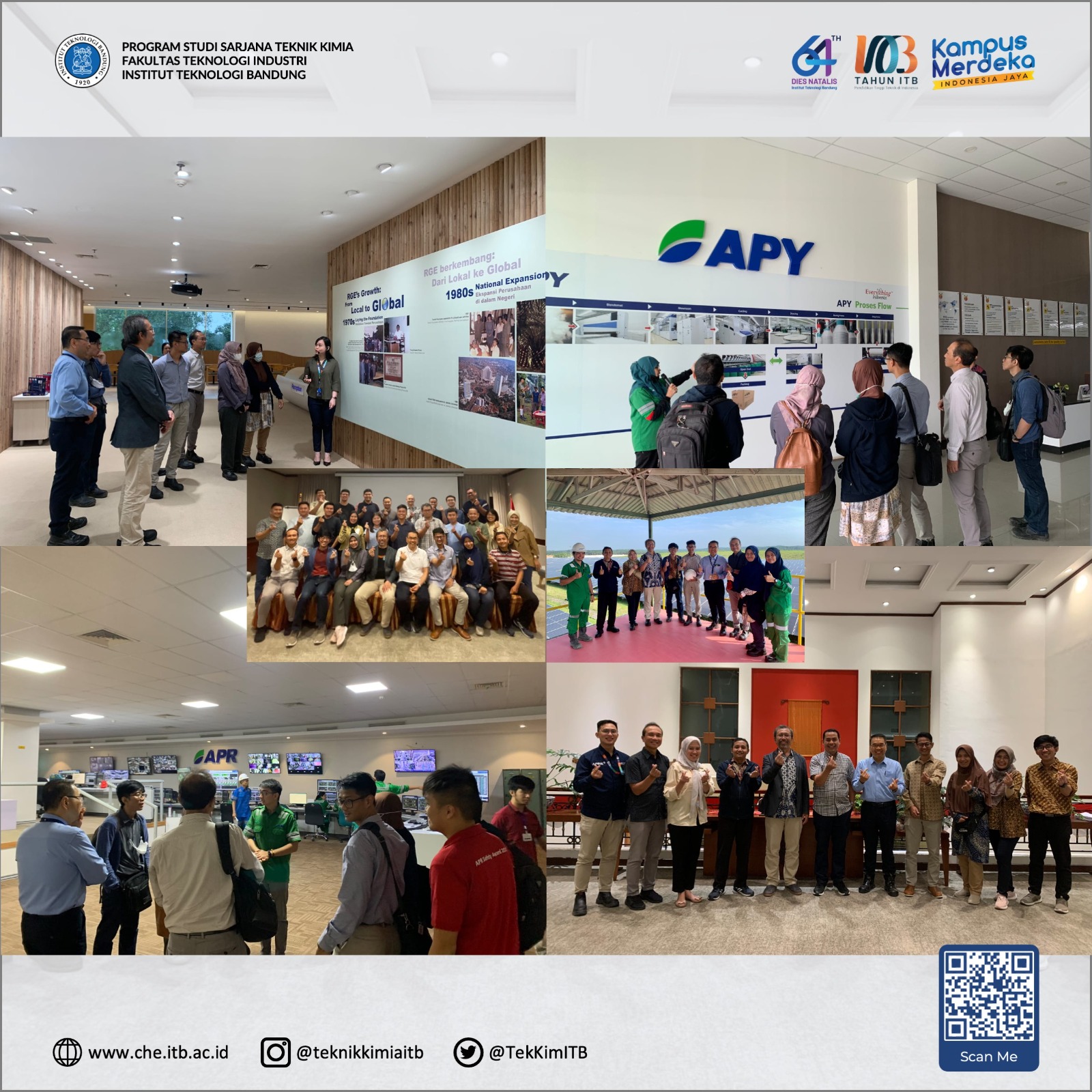 Kunjungan ke PT Riau Andalan Pulp & Paper (RAPP) dalam rangka ...